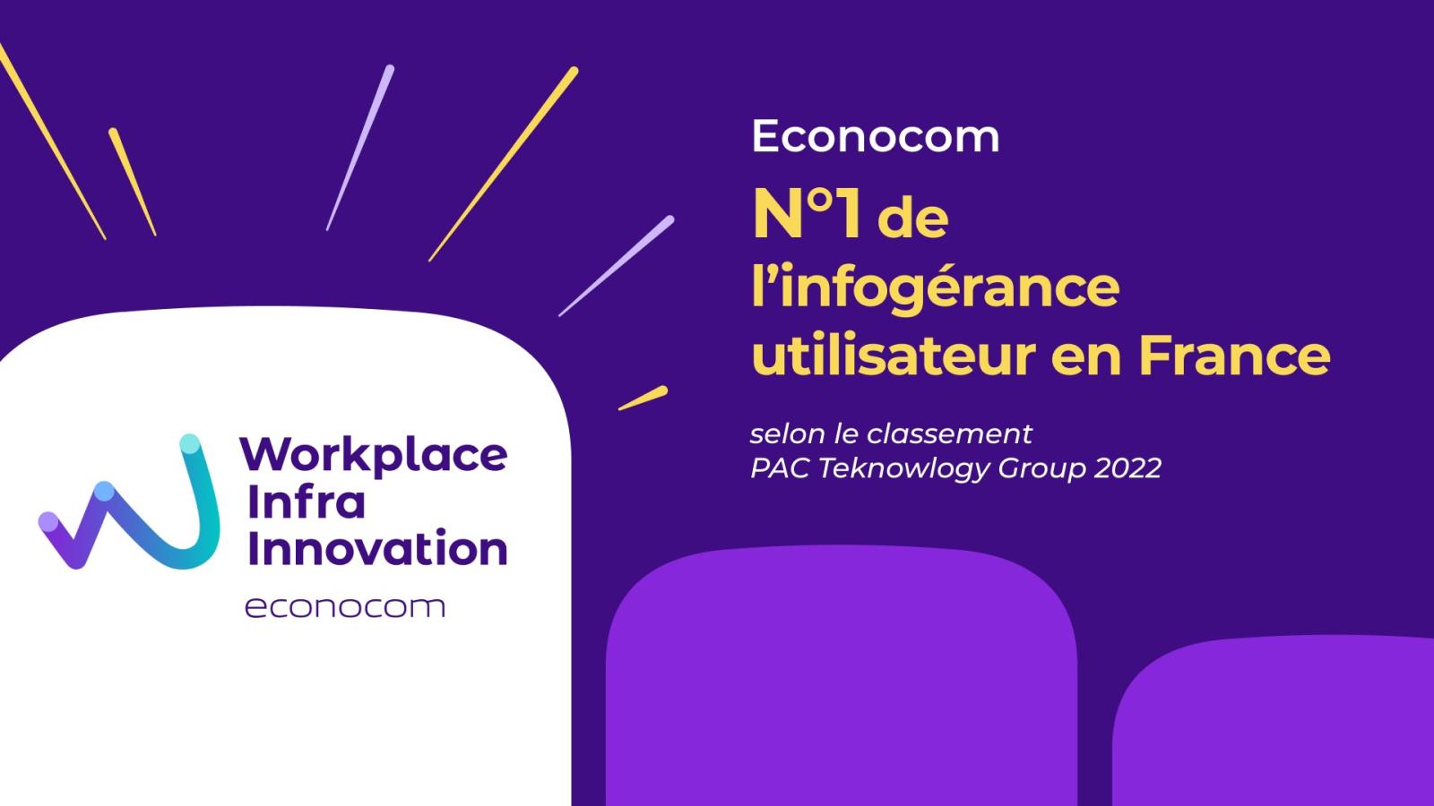 Econocom confirme sa place de n°1 de l’infogérance utilisateur en France | Econocom